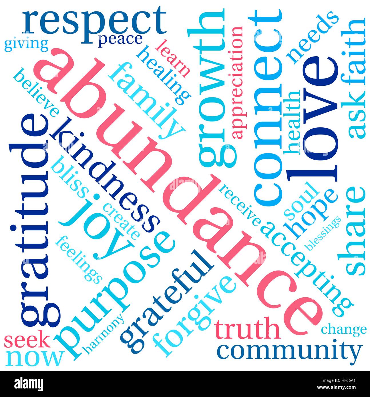 Abundance word cloud on a white background Stock Vector Image & Art - Alamy