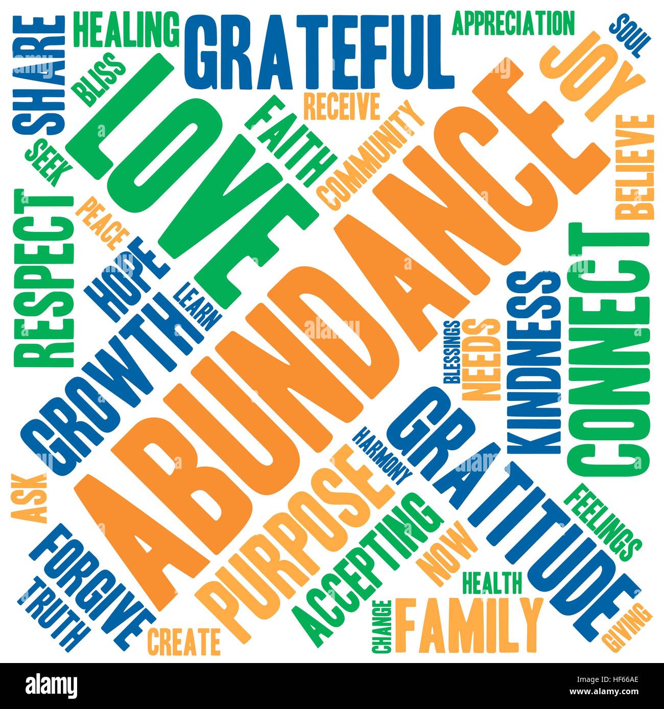 Abundance word cloud on a white background Stock Vector Image & Art - Alamy