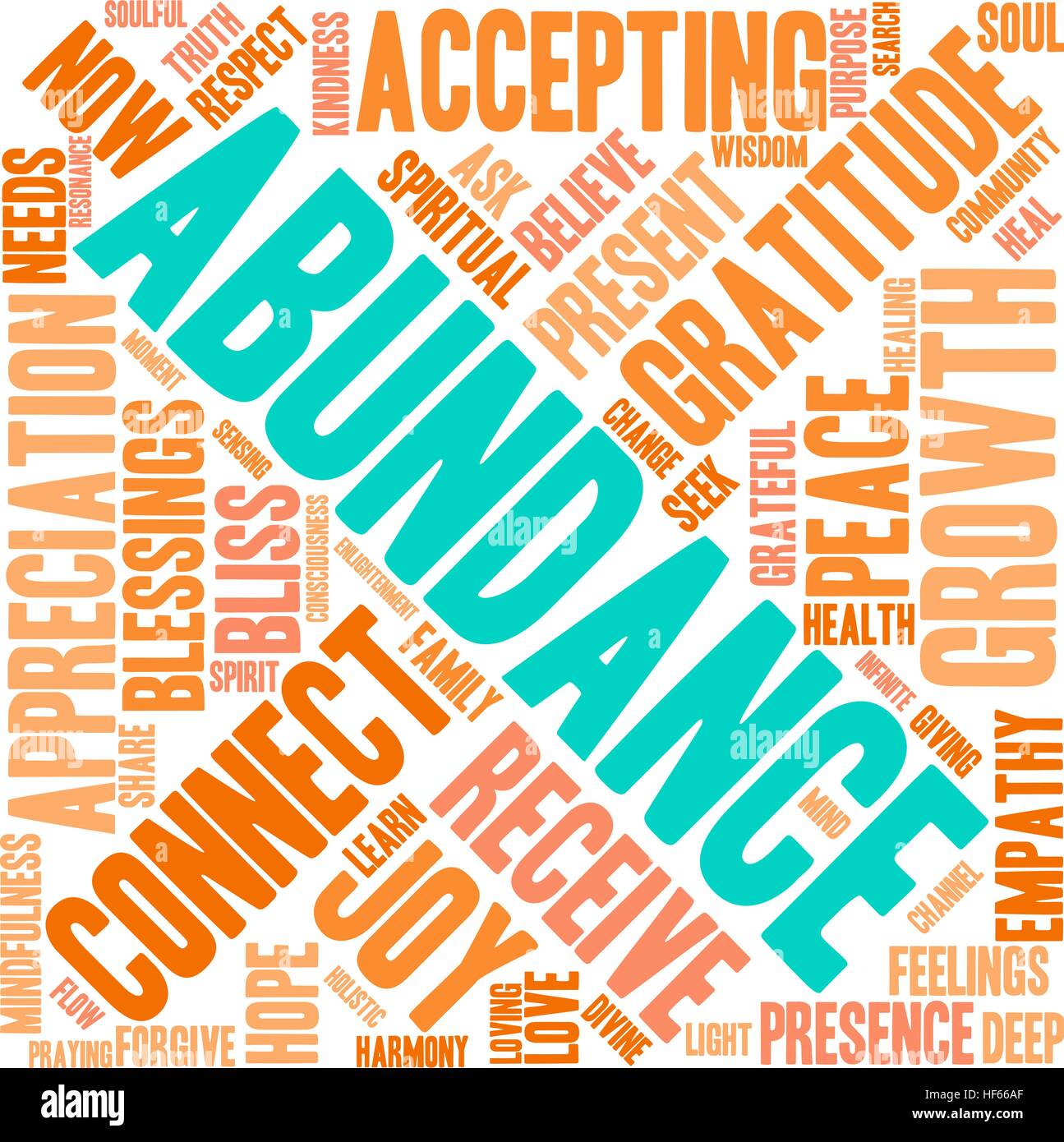 Abundance word cloud on a white background Stock Vector Image & Art - Alamy