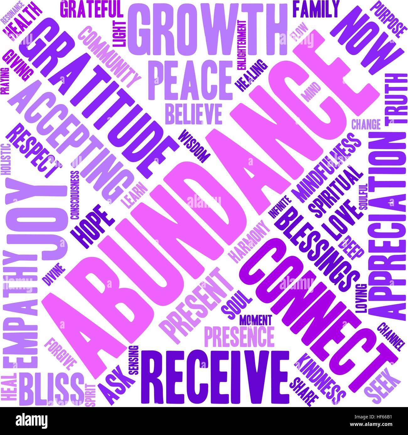 Spiritual abundance Stock Vector Images - Alamy