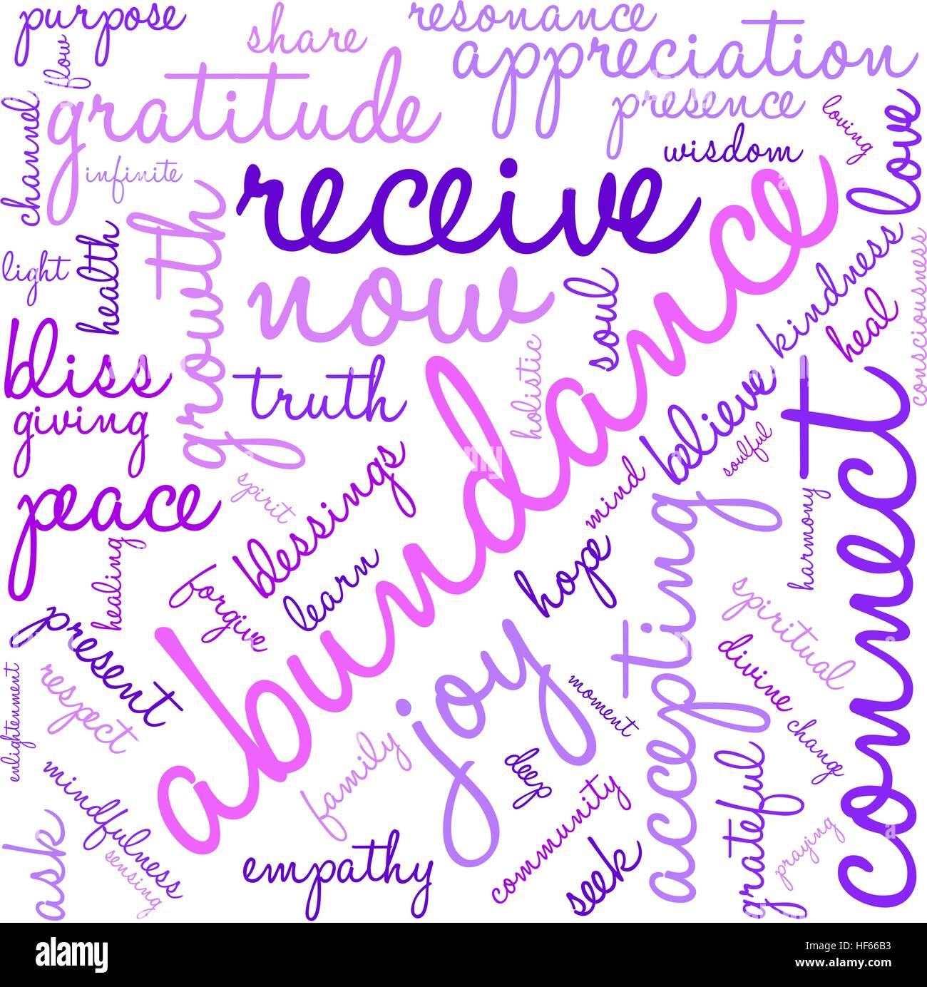 Abundance word cloud on a white background Stock Vector Image & Art - Alamy