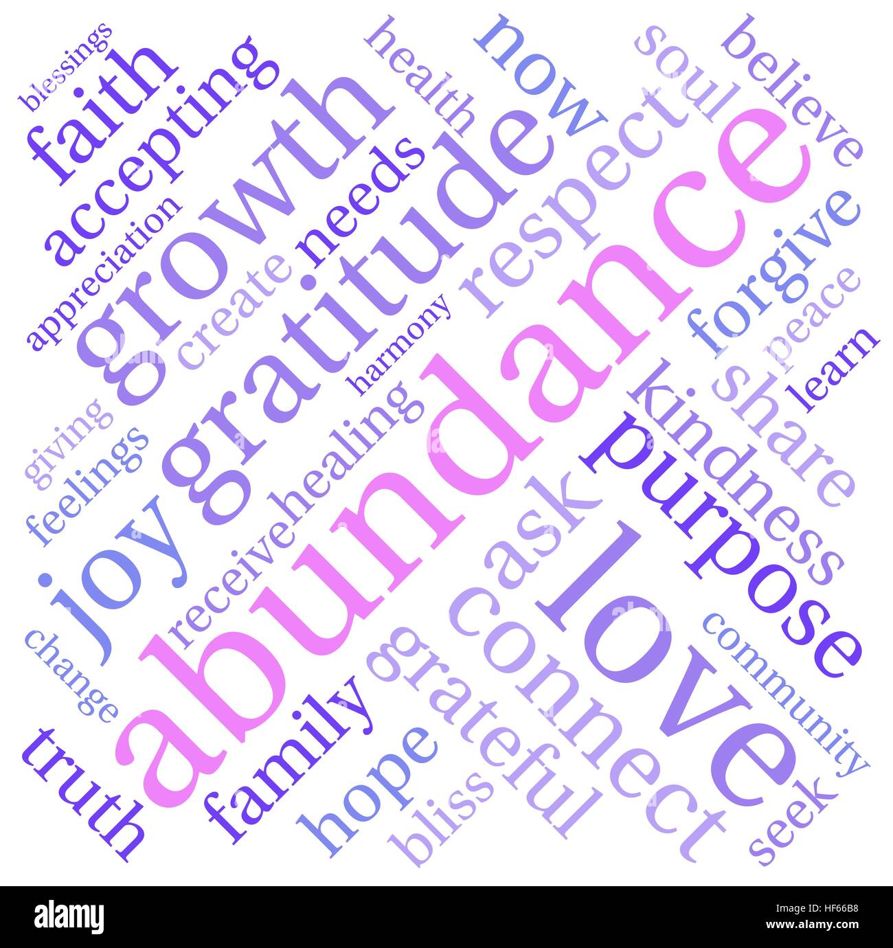 Abundance word cloud on a white background Stock Vector Image & Art - Alamy