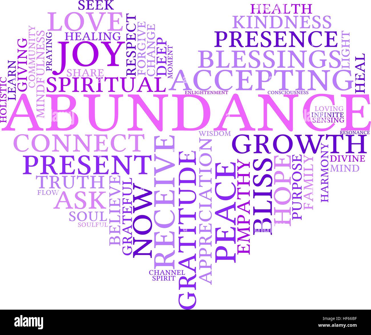 Abundance word cloud on a white background Stock Vector Image & Art - Alamy