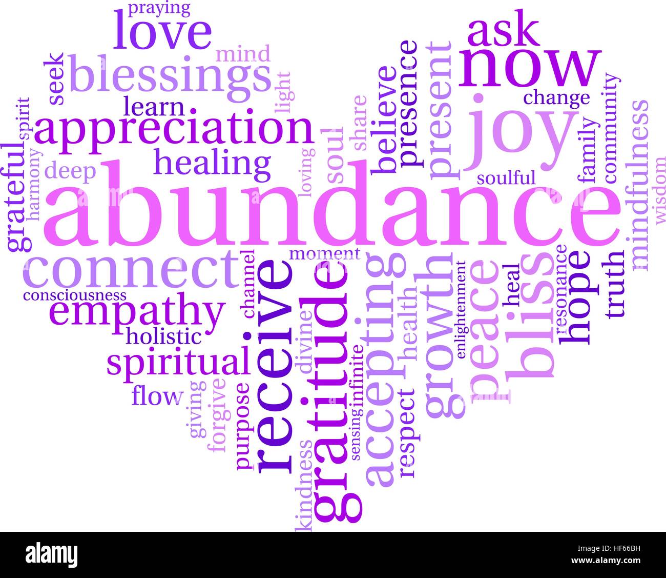 Abundance word cloud on a white background Stock Vector Image & Art - Alamy