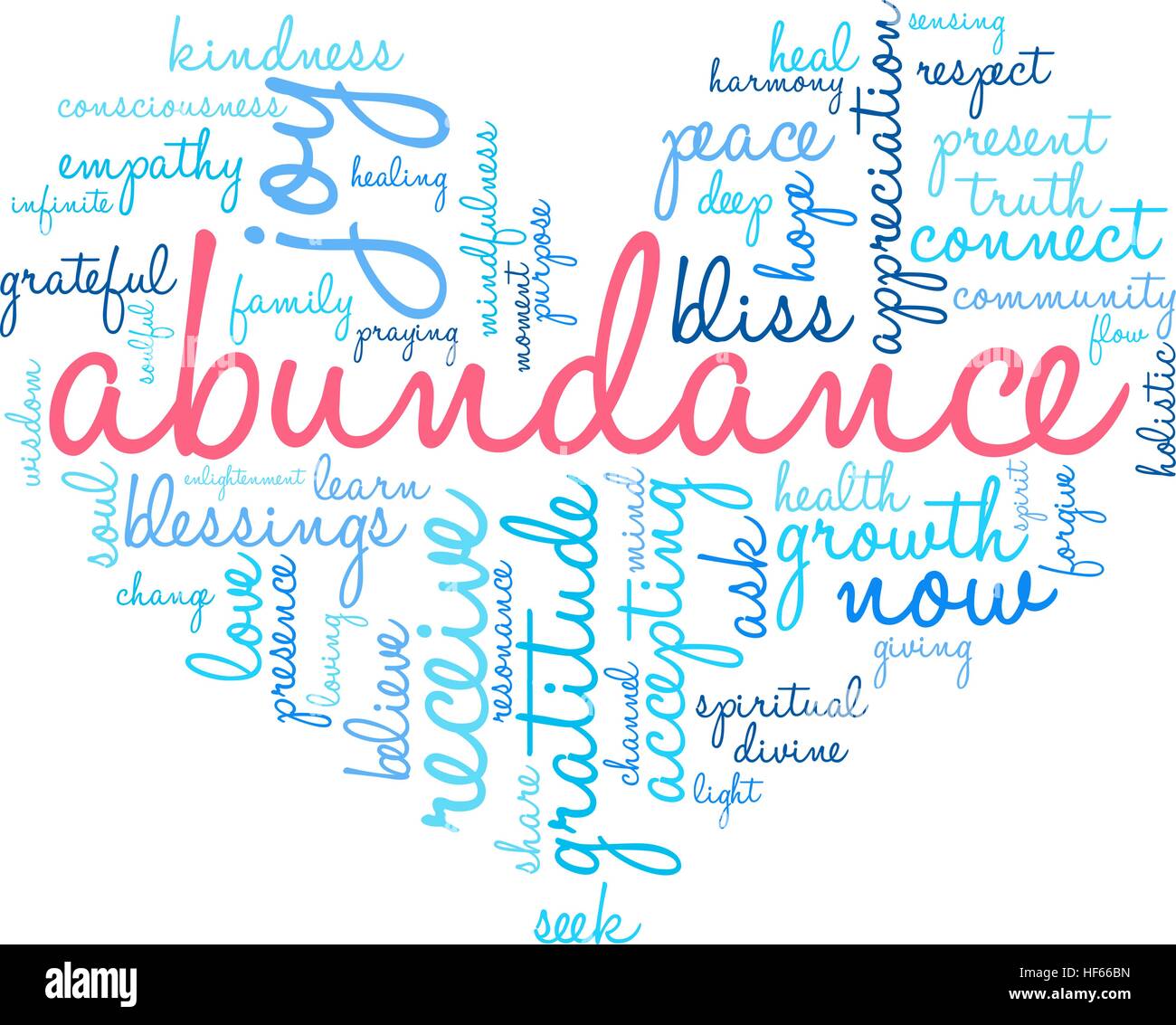 Abundance word cloud on a white background Stock Vector Image & Art - Alamy