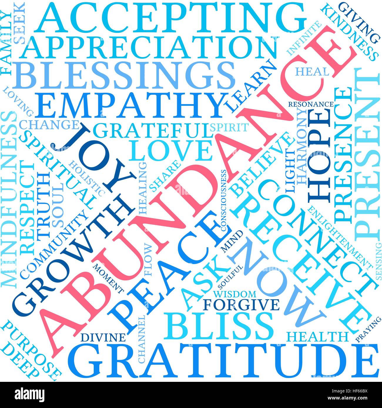 Abundance word cloud on a white background Stock Vector Image & Art - Alamy