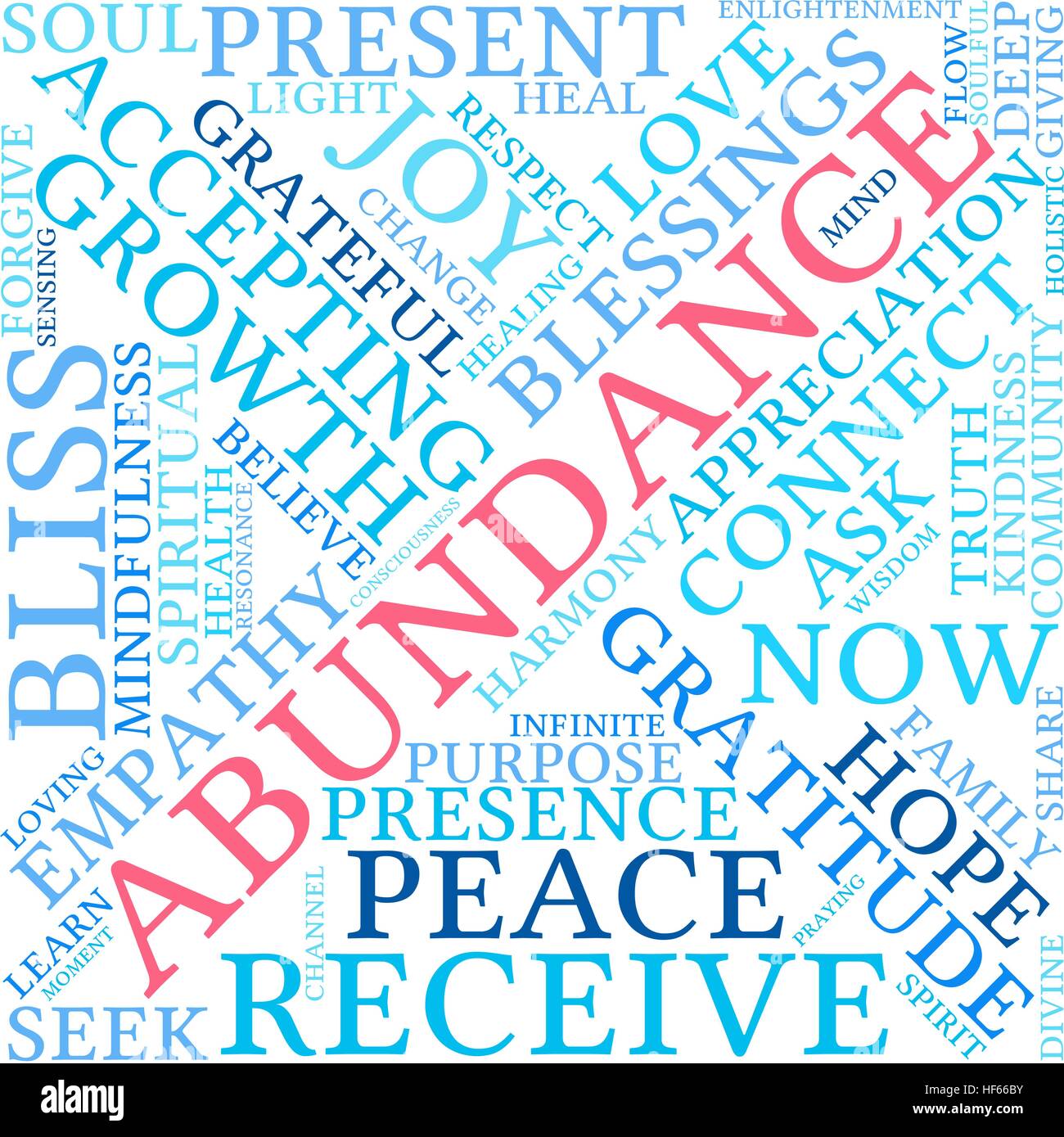 Abundance word cloud on a white background Stock Vector Image & Art - Alamy