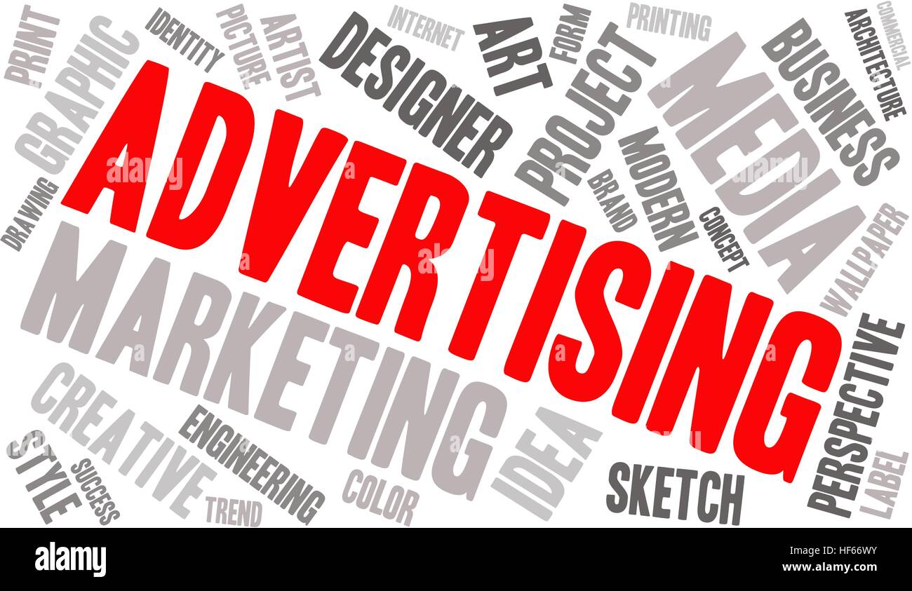 Creative word cloud on a white background Stock Vector Image & Art - Alamy