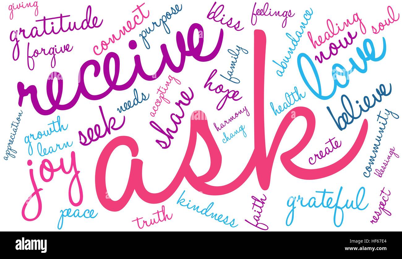 Ask word cloud on a white background Stock Vector Image & Art - Alamy