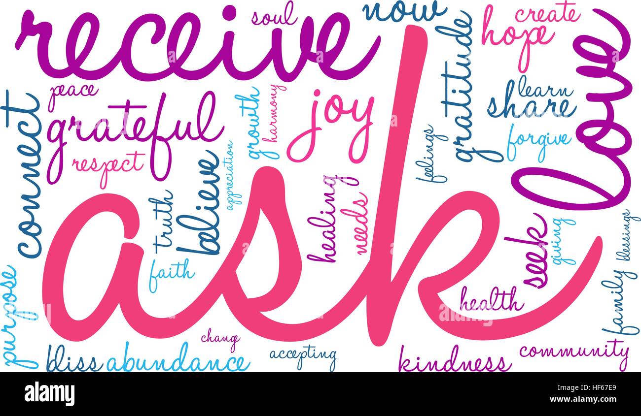 Ask word cloud on a white background Stock Vector Image & Art - Alamy
