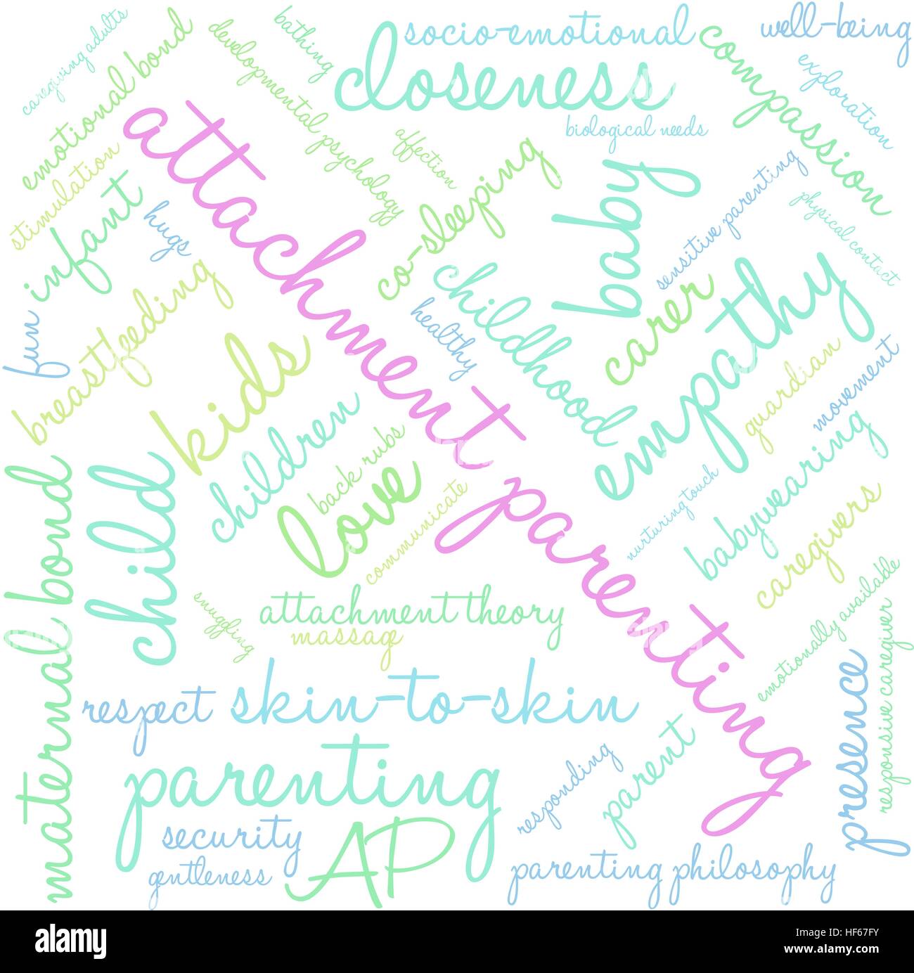 Attachment Parenting word cloud on a white background Stock Vector ... Attachment Parenting word cloud on a white background Stock Vector ...
