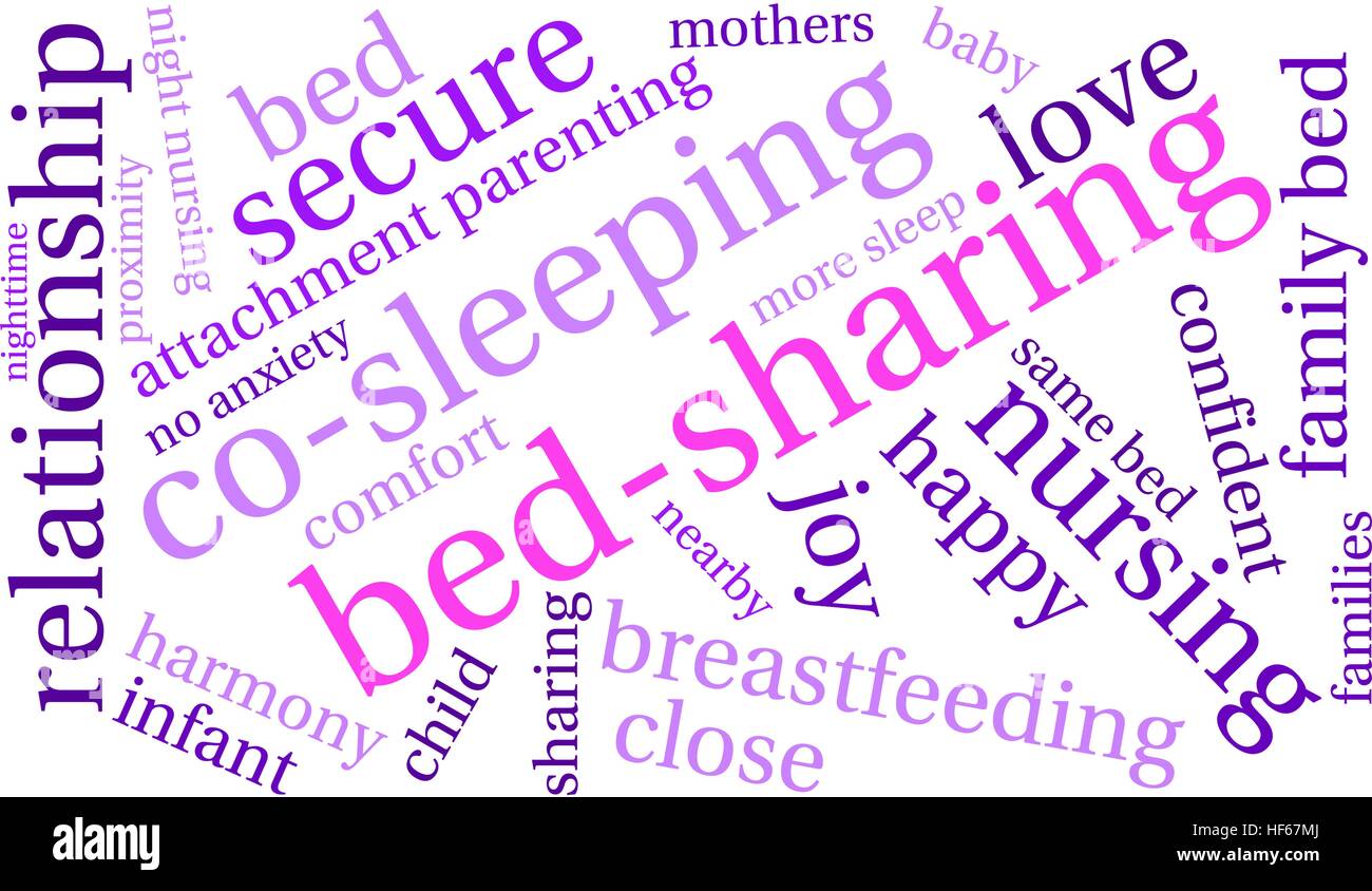 Bed-Sharing word cloud on a white background Stock Vector Image & Art ...