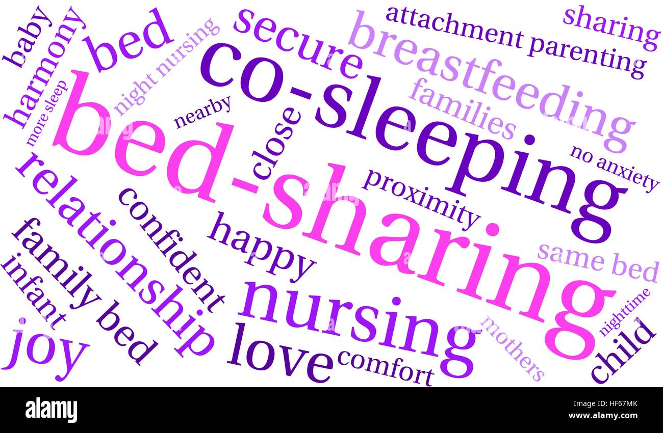 Bed-Sharing word cloud on a white background Stock Vector Image & Art ...