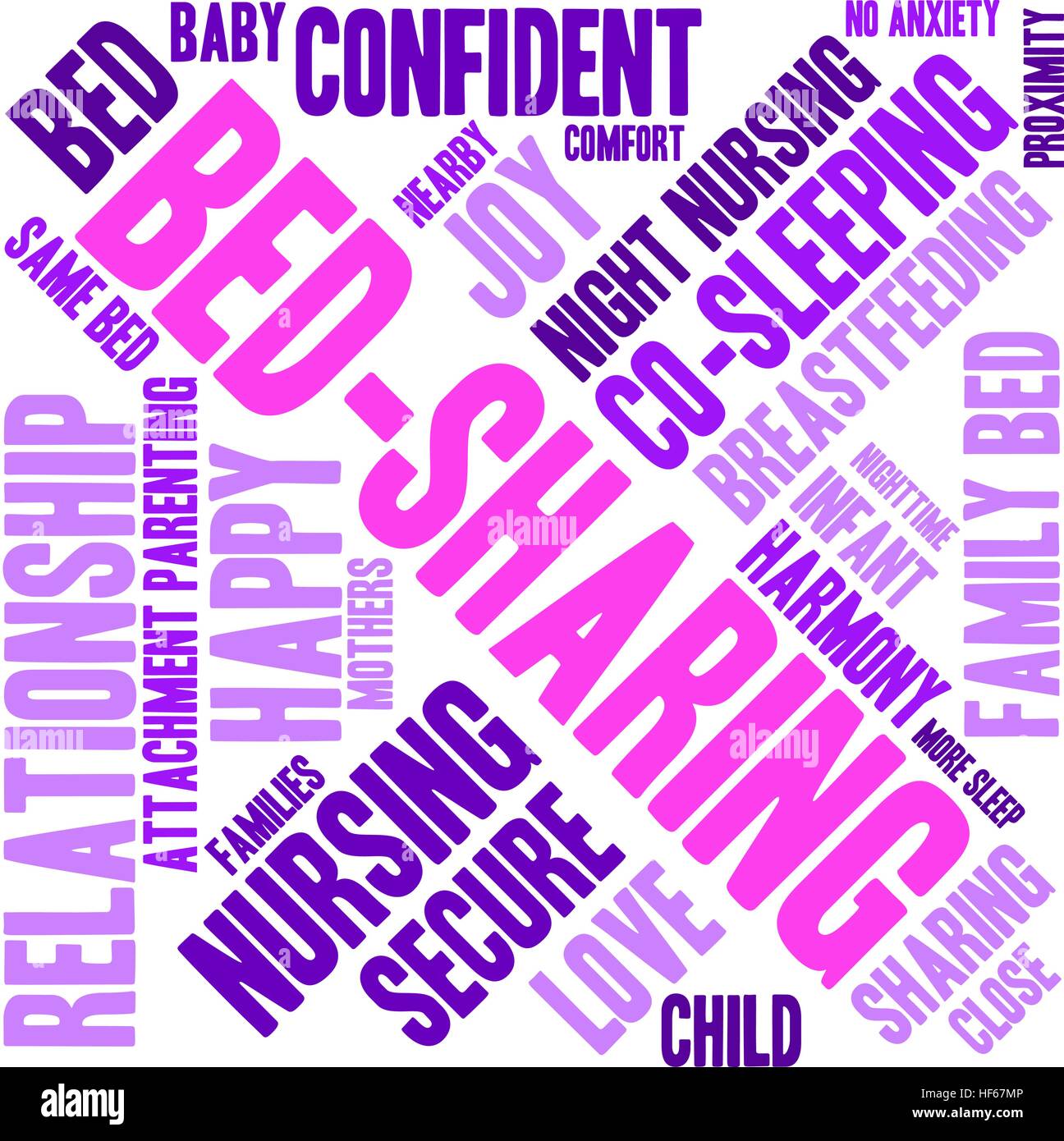 Bed-Sharing word cloud on a white background Stock Vector Image & Art ...