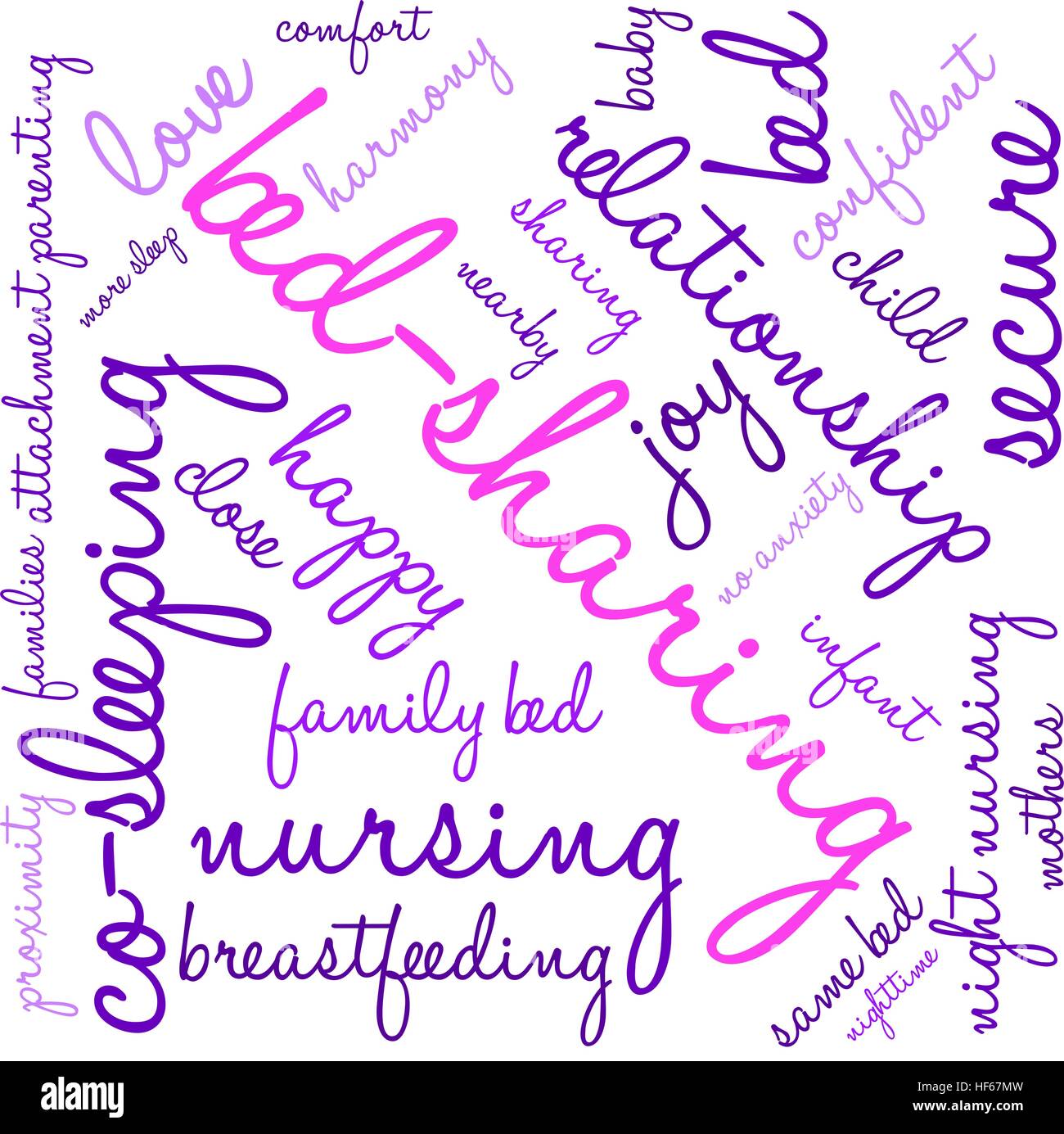 Bed-Sharing word cloud on a white background Stock Vector Image & Art ...