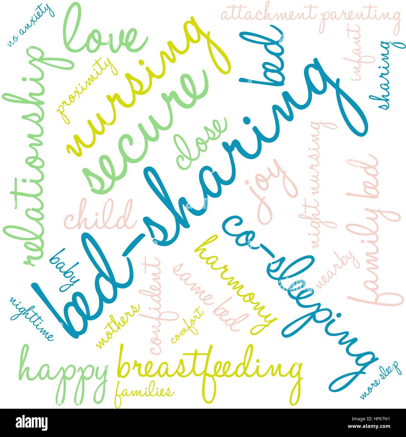 Bed-Sharing word cloud on a white background Stock Vector Image & Art ...