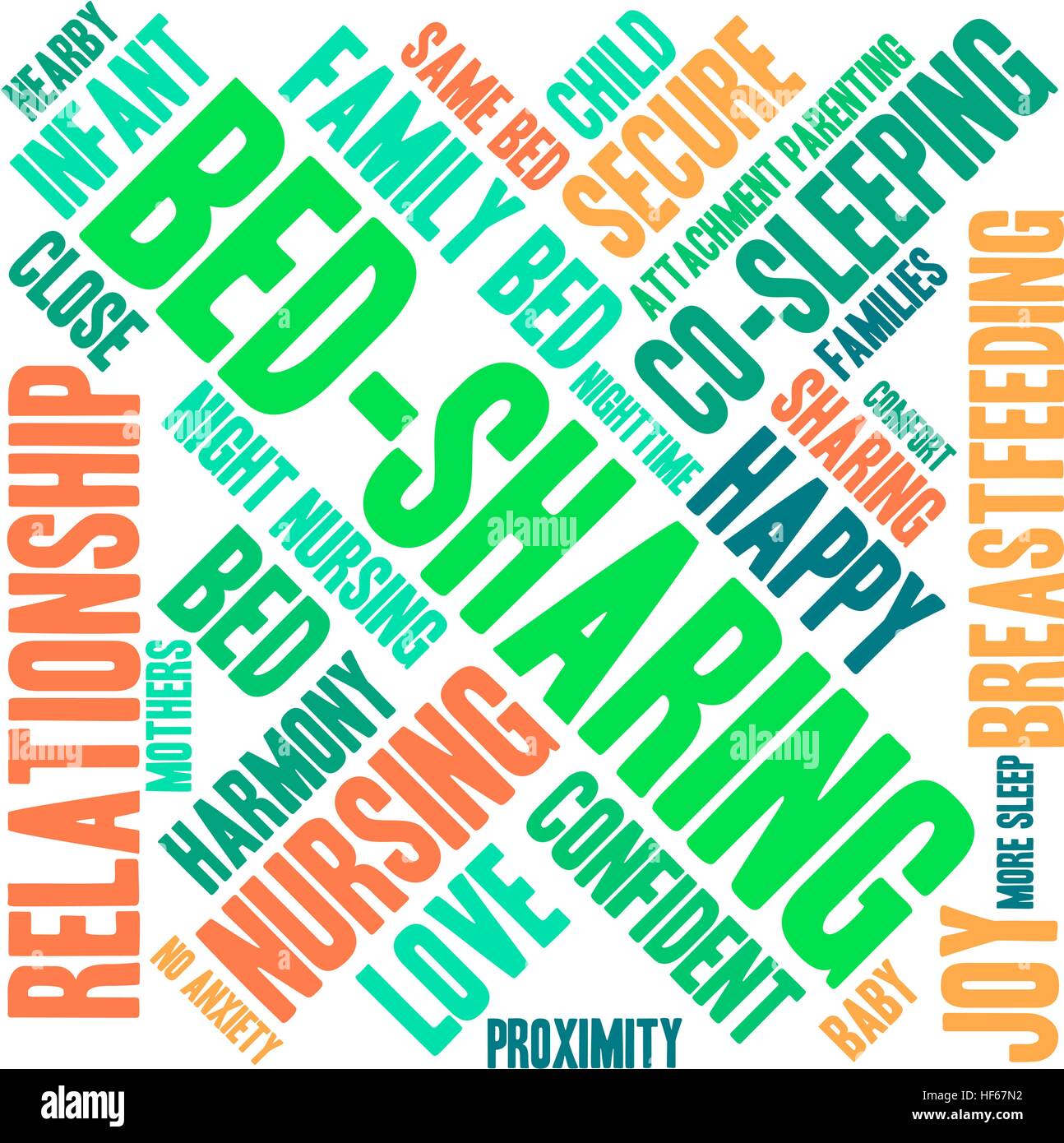 Bed-Sharing word cloud on a white background Stock Vector Image & Art ...