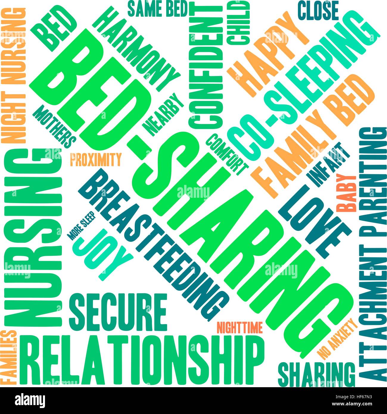 Bed-Sharing word cloud on a white background Stock Vector Image & Art ...