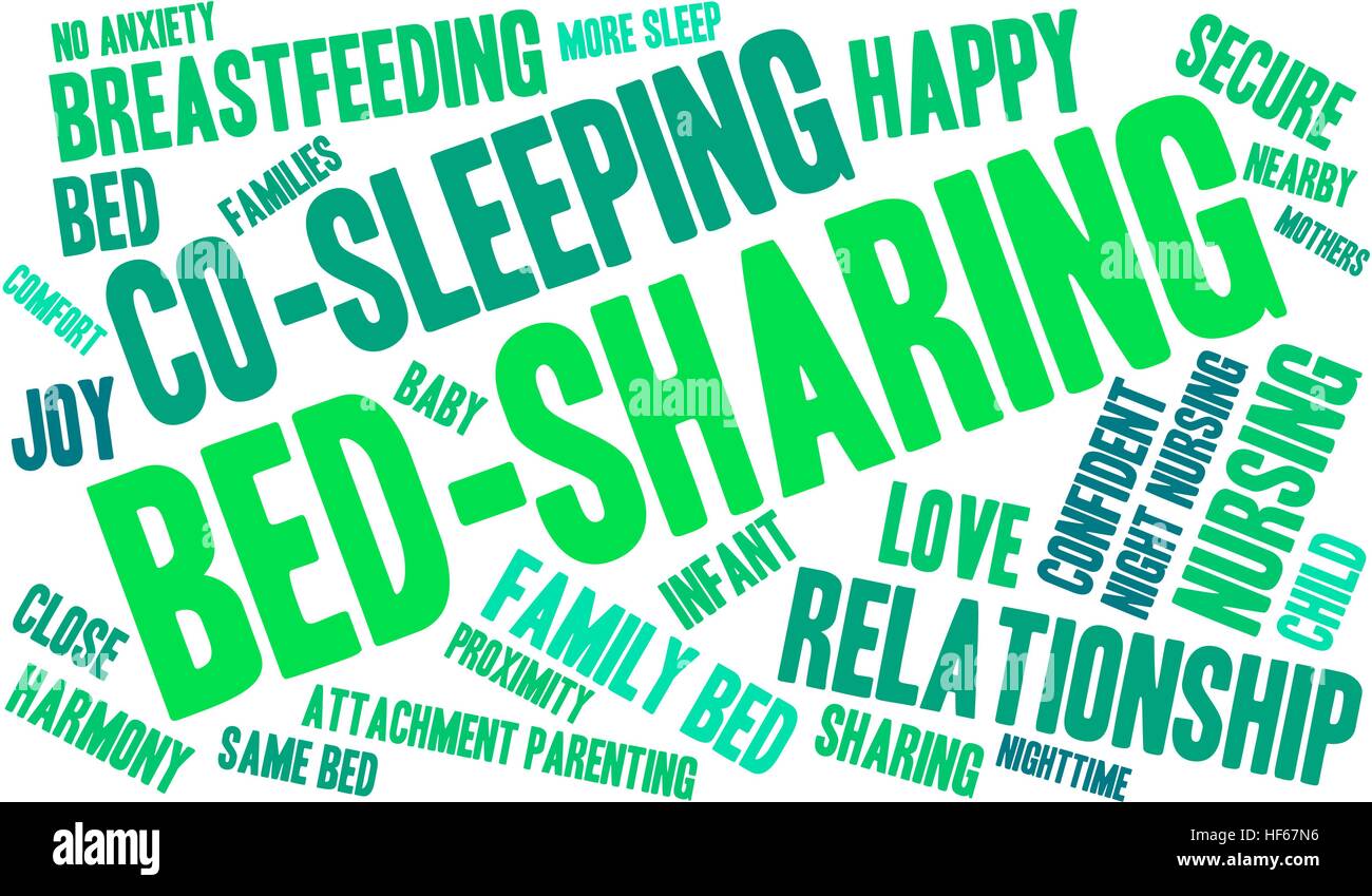Bed-Sharing word cloud on a white background Stock Vector Image & Art ...