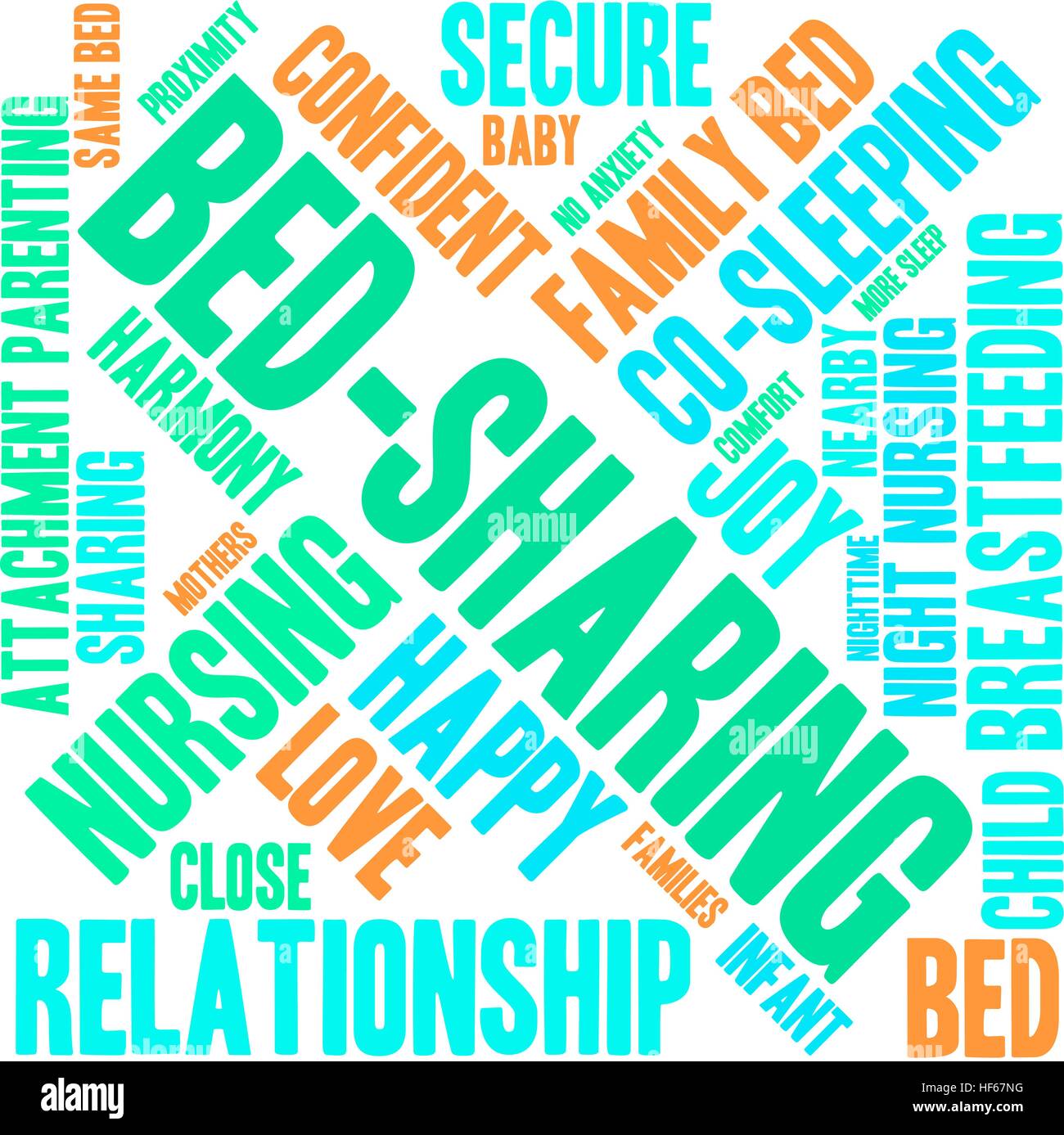 Bed-Sharing word cloud on a white background Stock Vector Image & Art ...