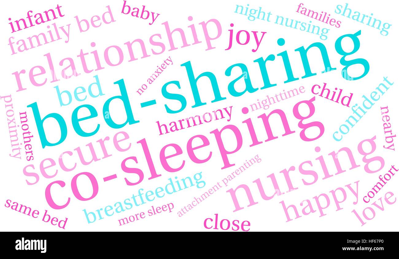 Bed-Sharing word cloud on a white background Stock Vector Image & Art ...