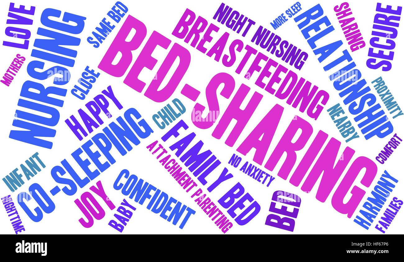 Bed-Sharing word cloud on a white background Stock Vector Image & Art ...