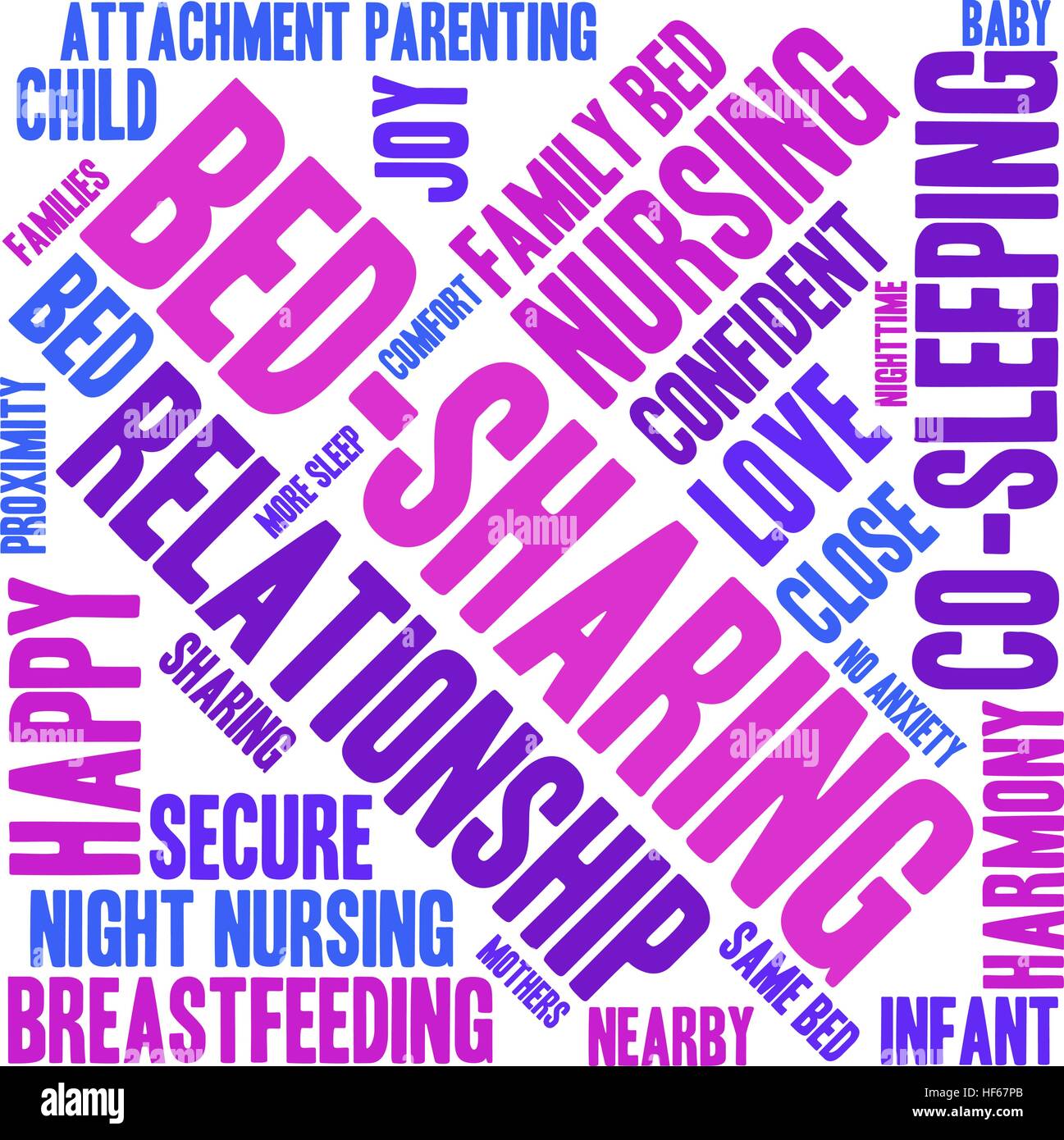 Bed-Sharing word cloud on a white background Stock Vector Image & Art ...