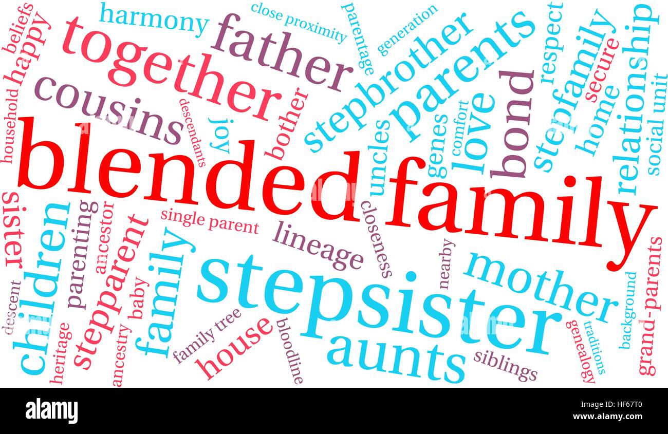 Family word cloud on a white background Stock Vector Image & Art - Alamy