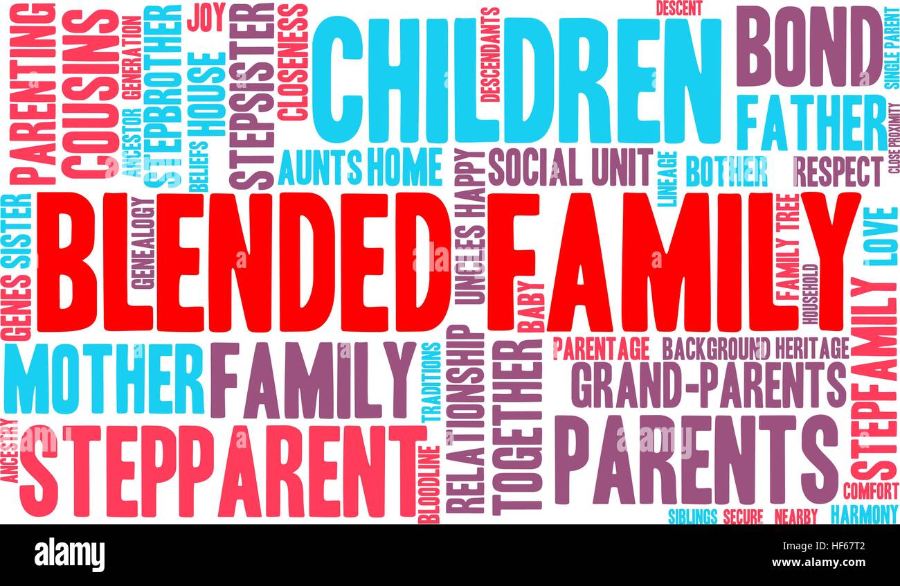 Family word cloud on a white background Stock Vector Image & Art - Alamy
