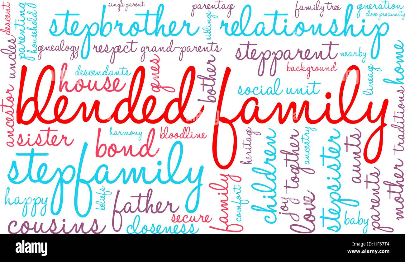 Family word cloud on a white background Stock Vector Image & Art - Alamy
