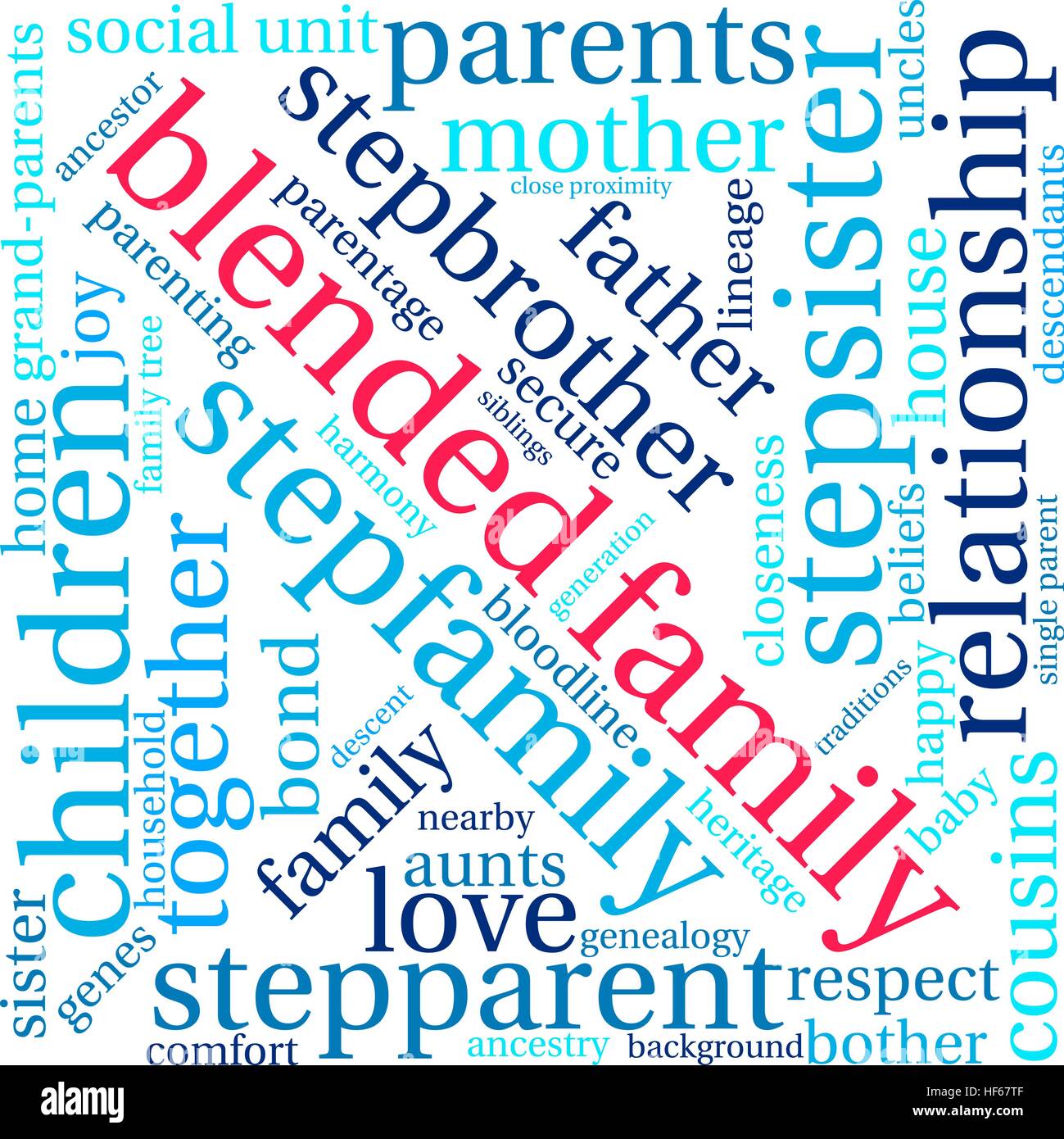 Family word cloud on a white background Stock Vector Image & Art - Alamy