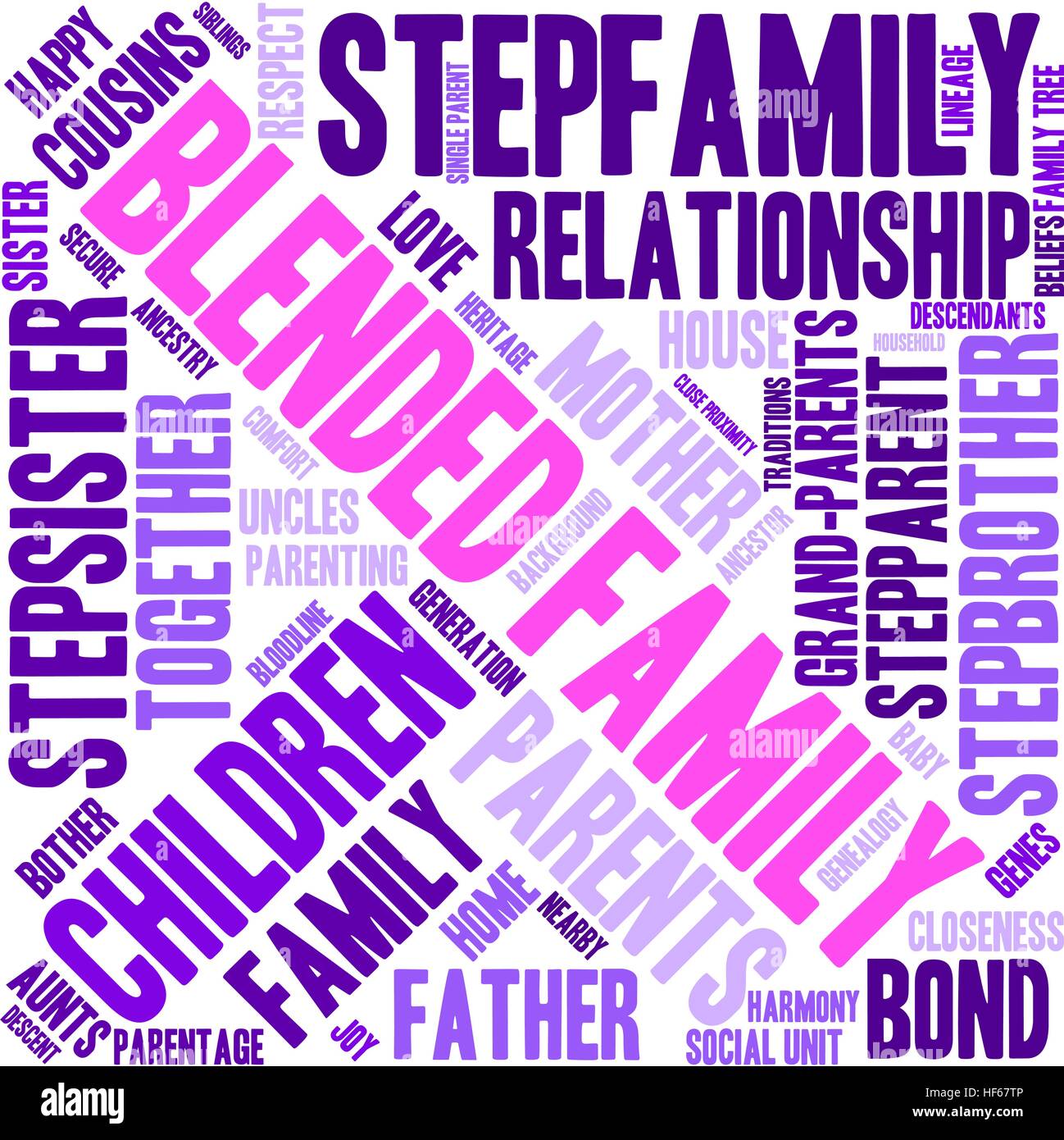 Family word cloud on a white background Stock Vector Image & Art - Alamy