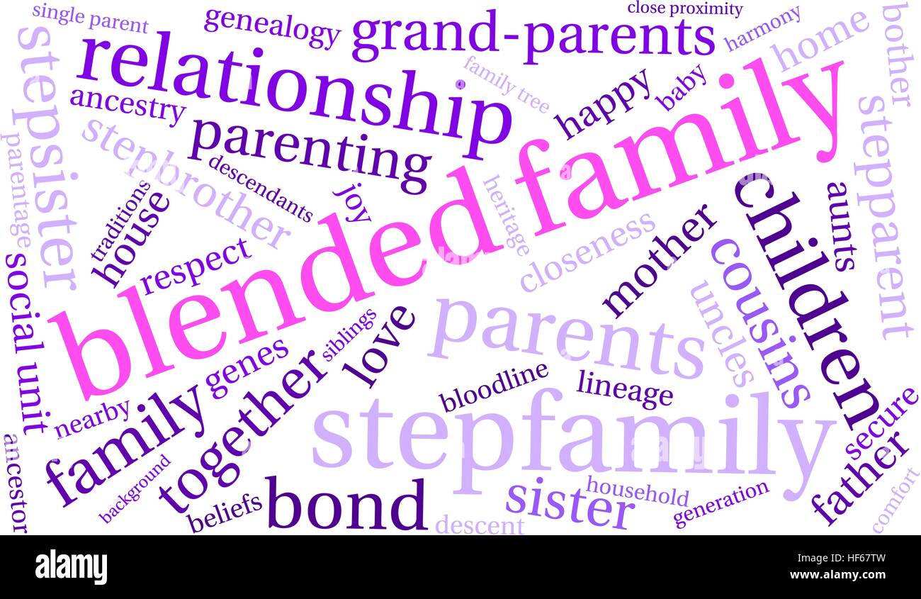 Family word cloud on a white background Stock Vector Image & Art - Alamy