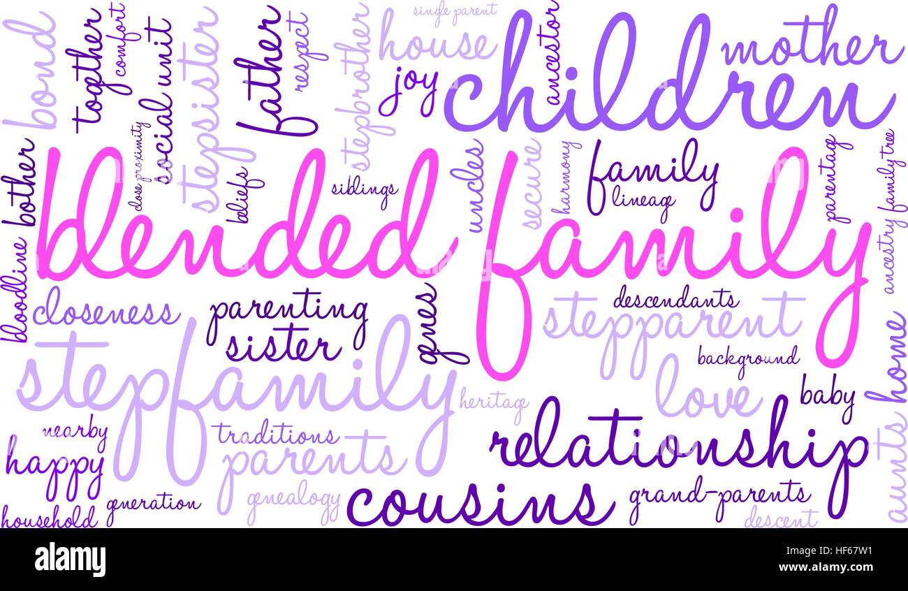 Family word cloud on a white background Stock Vector Image & Art - Alamy