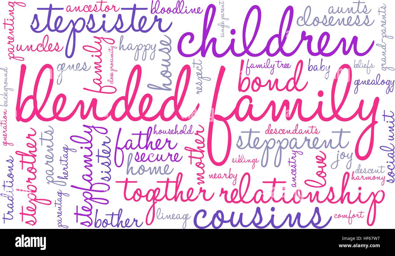 Family word cloud on a white background Stock Vector Image & Art - Alamy