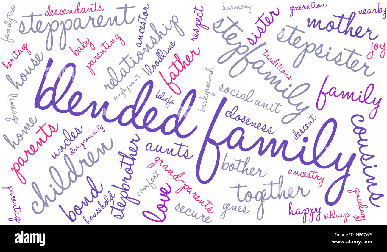Family word cloud on a white background Stock Vector Image & Art - Alamy
