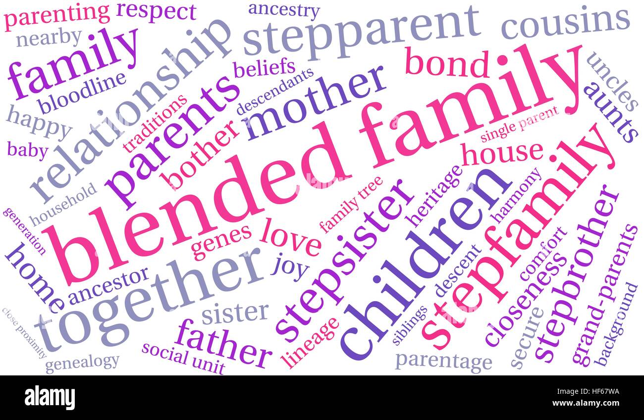 Family word cloud on a white background Stock Vector Image & Art - Alamy
