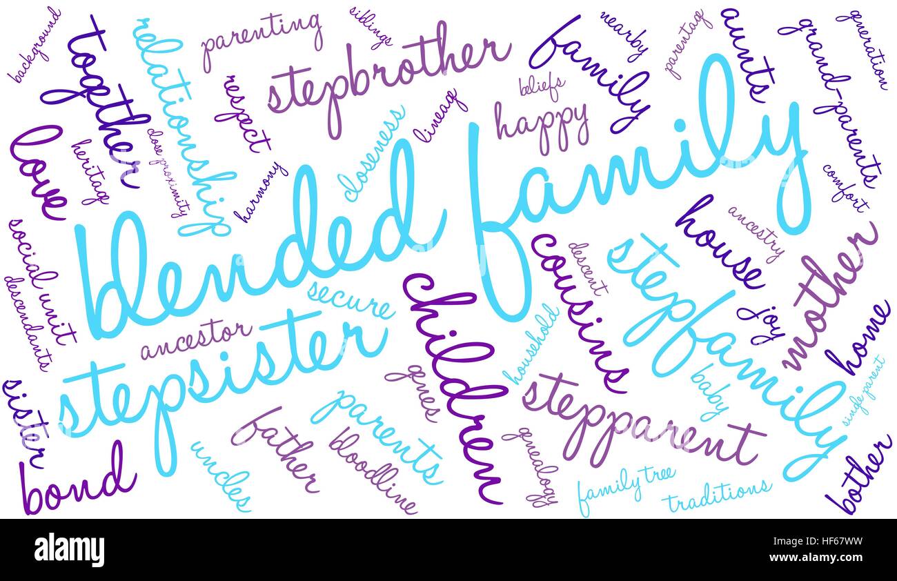 Family word cloud on a white background Stock Vector Image & Art - Alamy