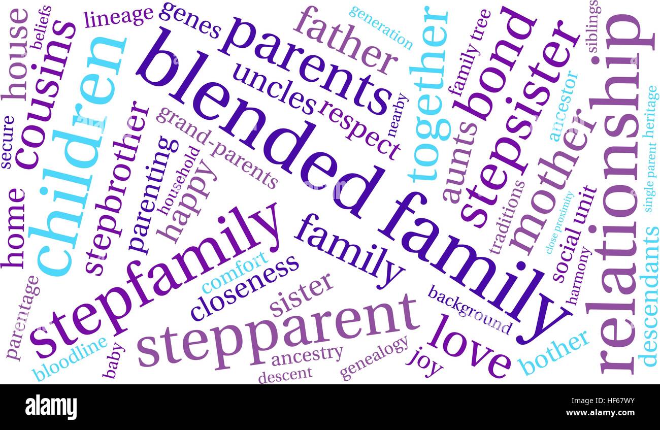 Family word cloud on a white background Stock Vector Image & Art - Alamy