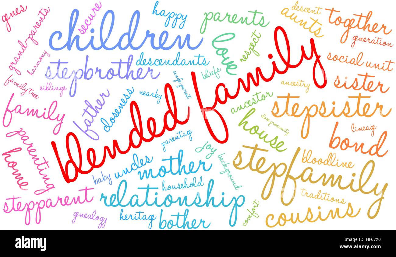 Family word cloud on a white background Stock Vector Image & Art - Alamy