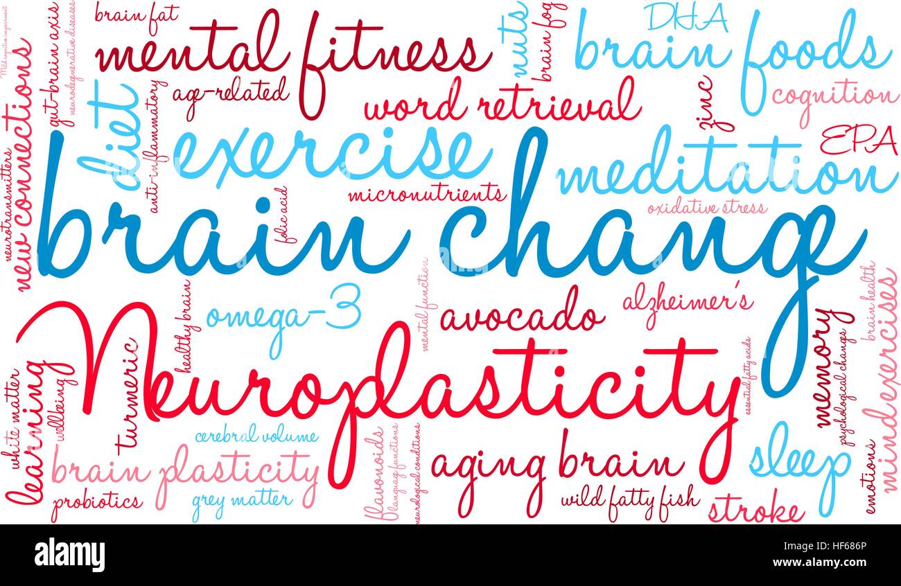 Brain Change word cloud on a white background Stock Vector Image & Art ...