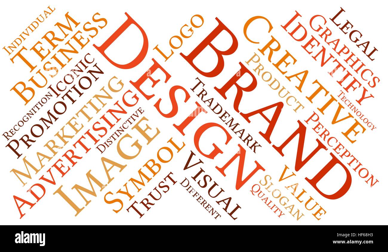 Brand word cloud on a white background Stock Vector Image & Art - Alamy