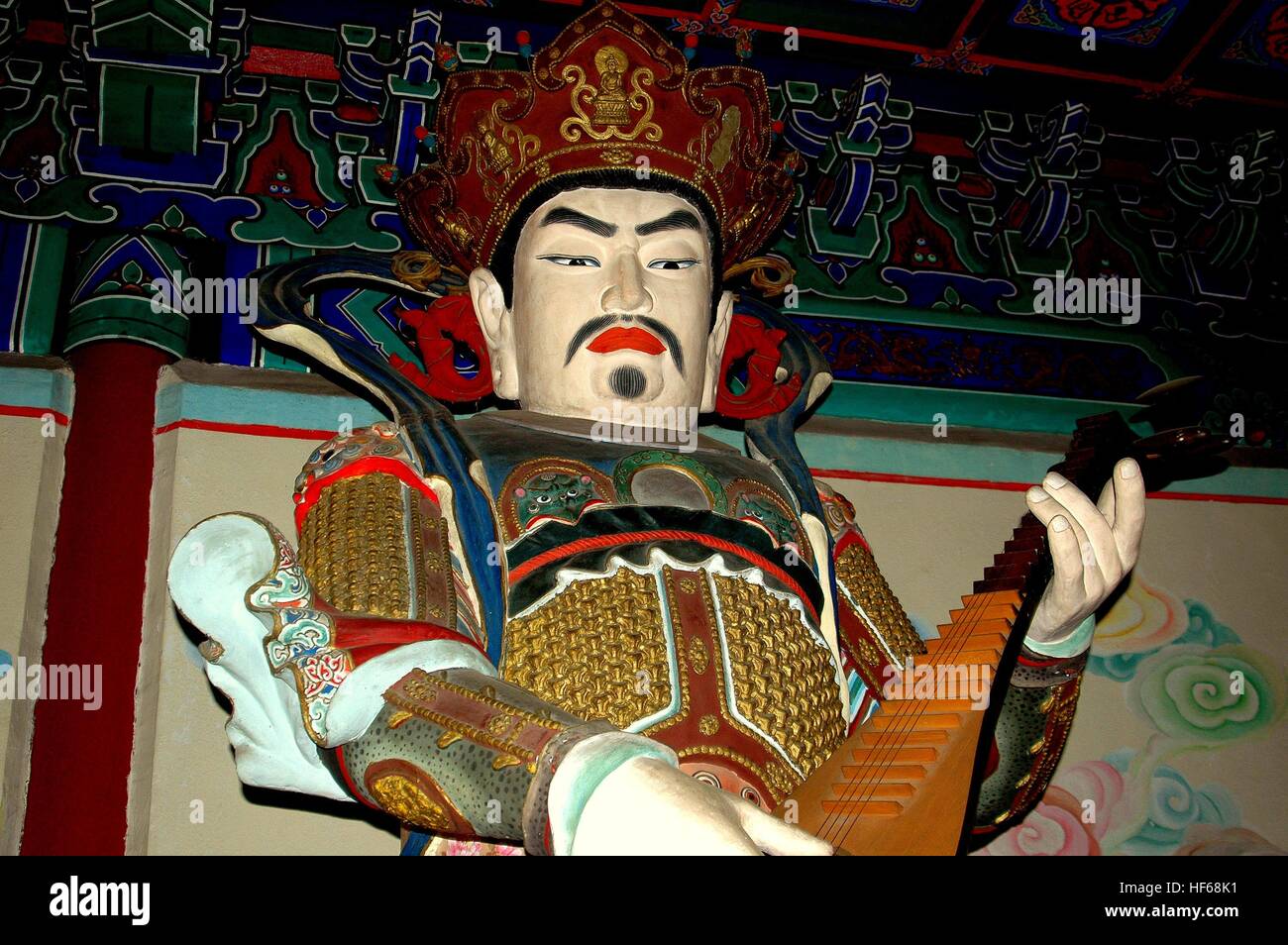 Beijing, China - May 5, 2005: Statue of Chi Guo, the King of the East ...