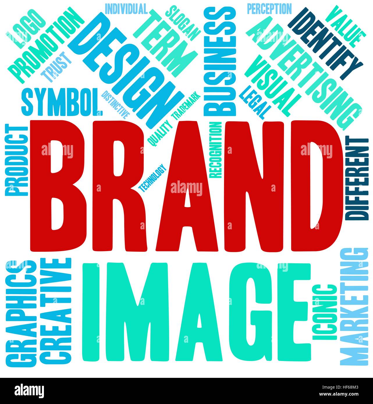 Brand word cloud on a white background Stock Vector Image & Art - Alamy