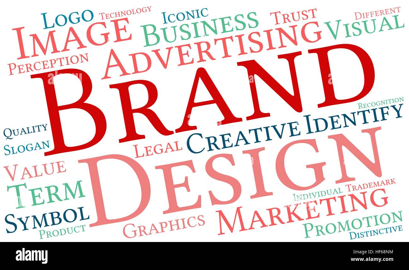 Brand word cloud on a white background Stock Vector Image & Art - Alamy