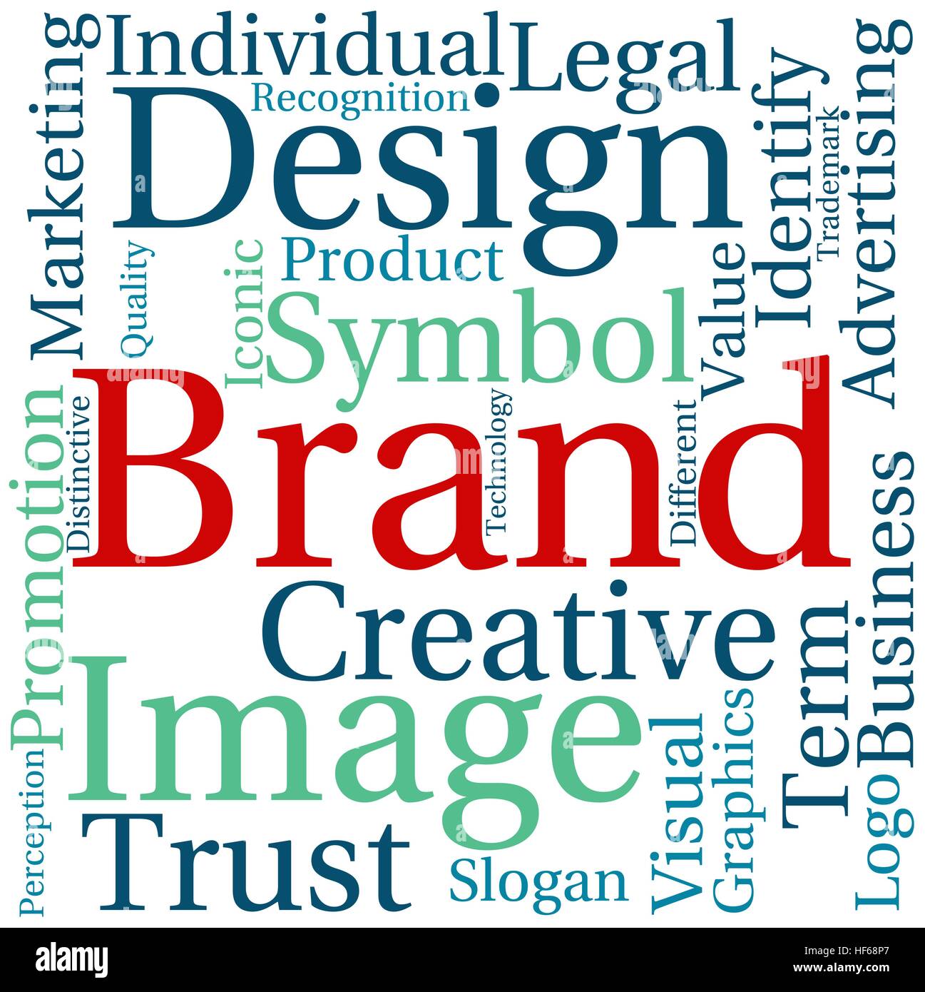 Brand word cloud on a white background Stock Vector Image & Art - Alamy