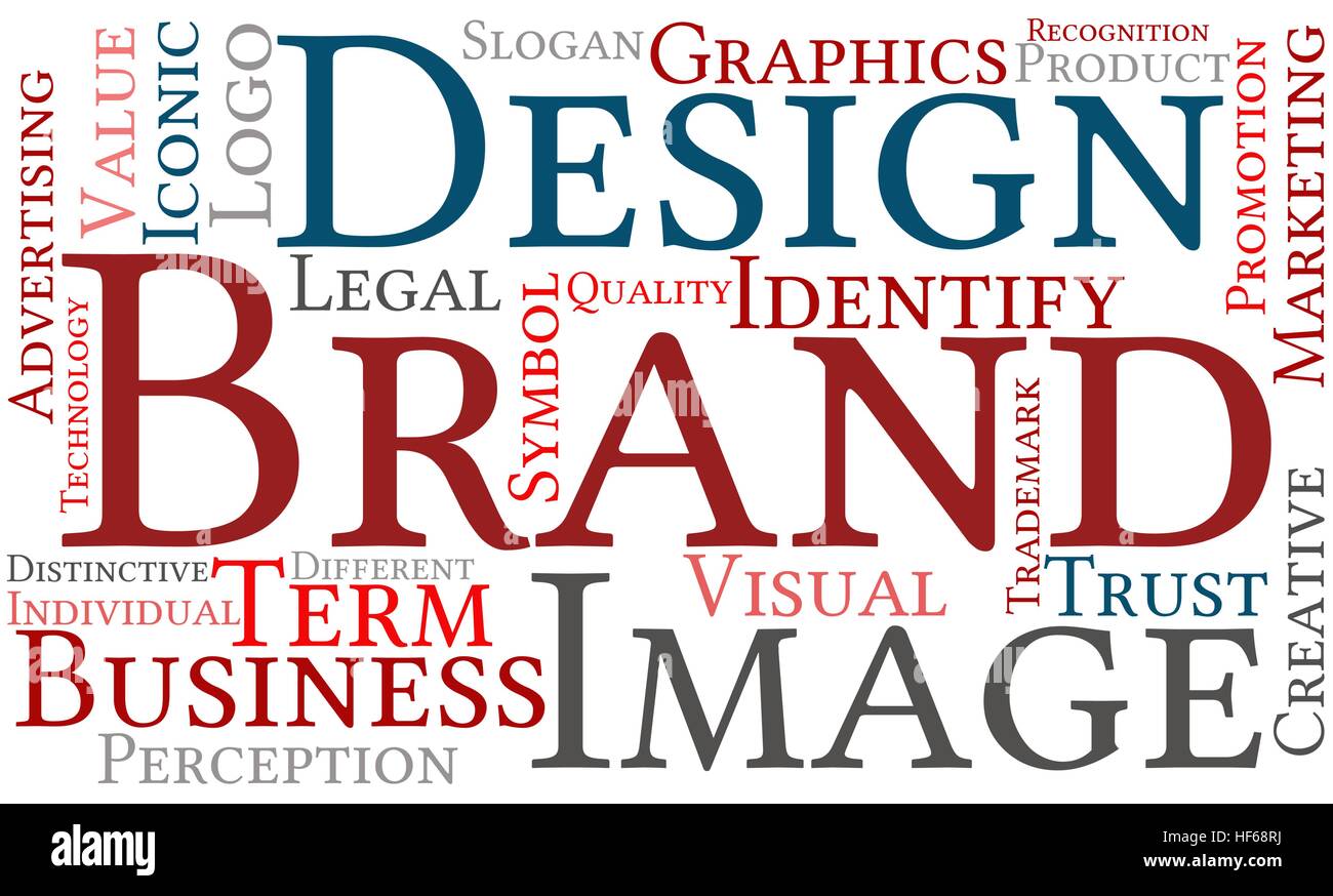 Brand word cloud on a white background Stock Vector Image & Art - Alamy