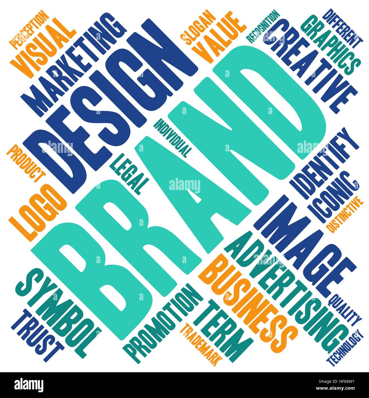 Brand word cloud on a white background Stock Vector Image & Art - Alamy