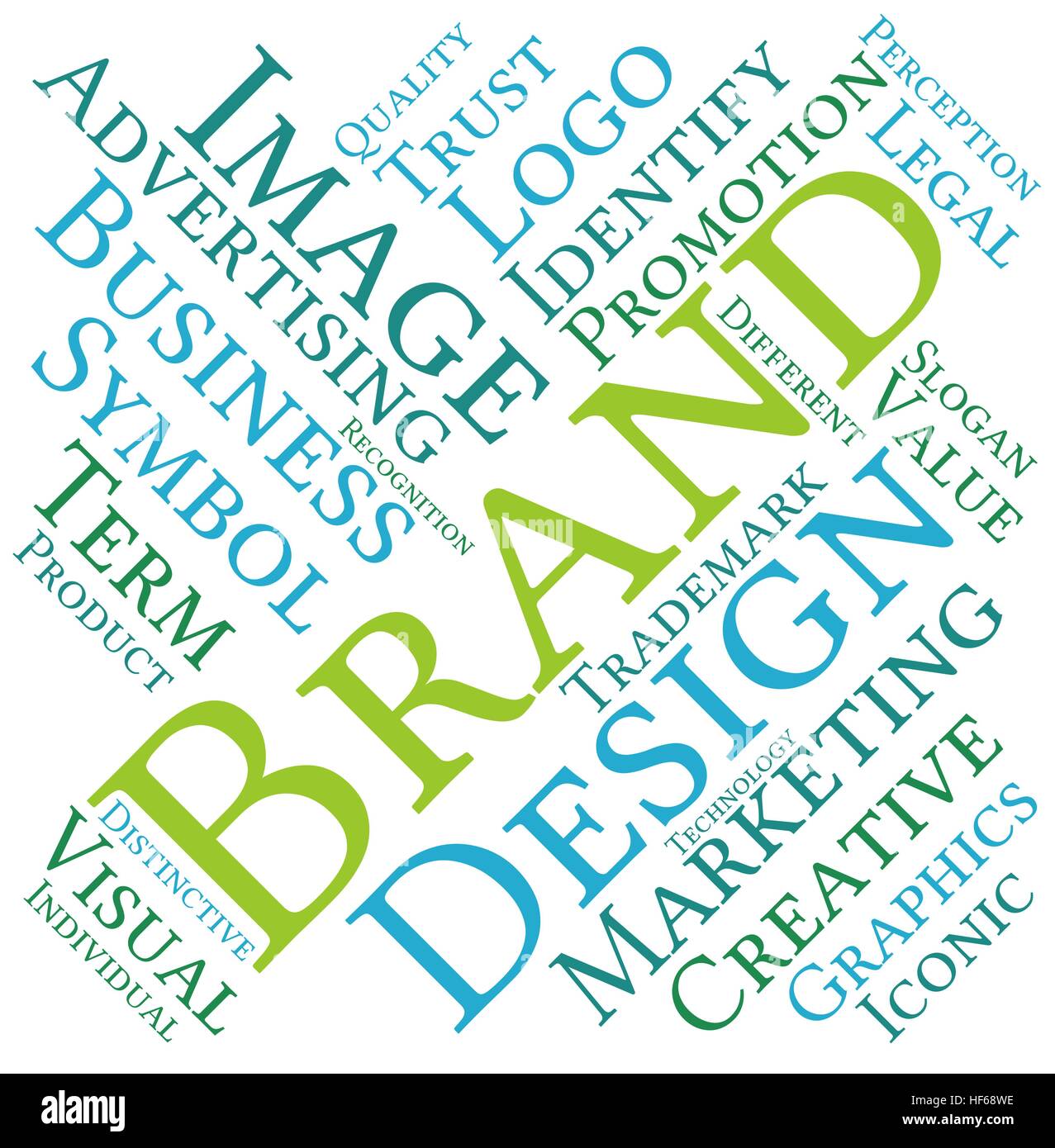 Brand word cloud on a white background Stock Vector Image & Art - Alamy