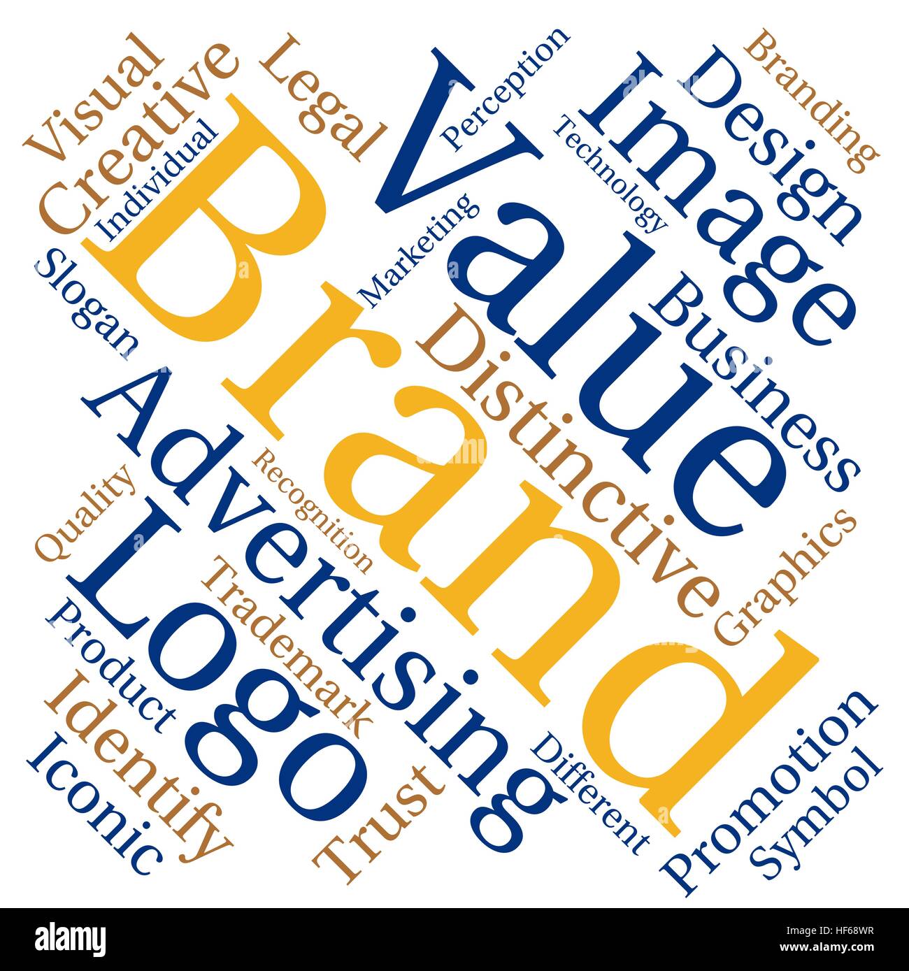 Brand word cloud on a white background Stock Vector Image & Art - Alamy